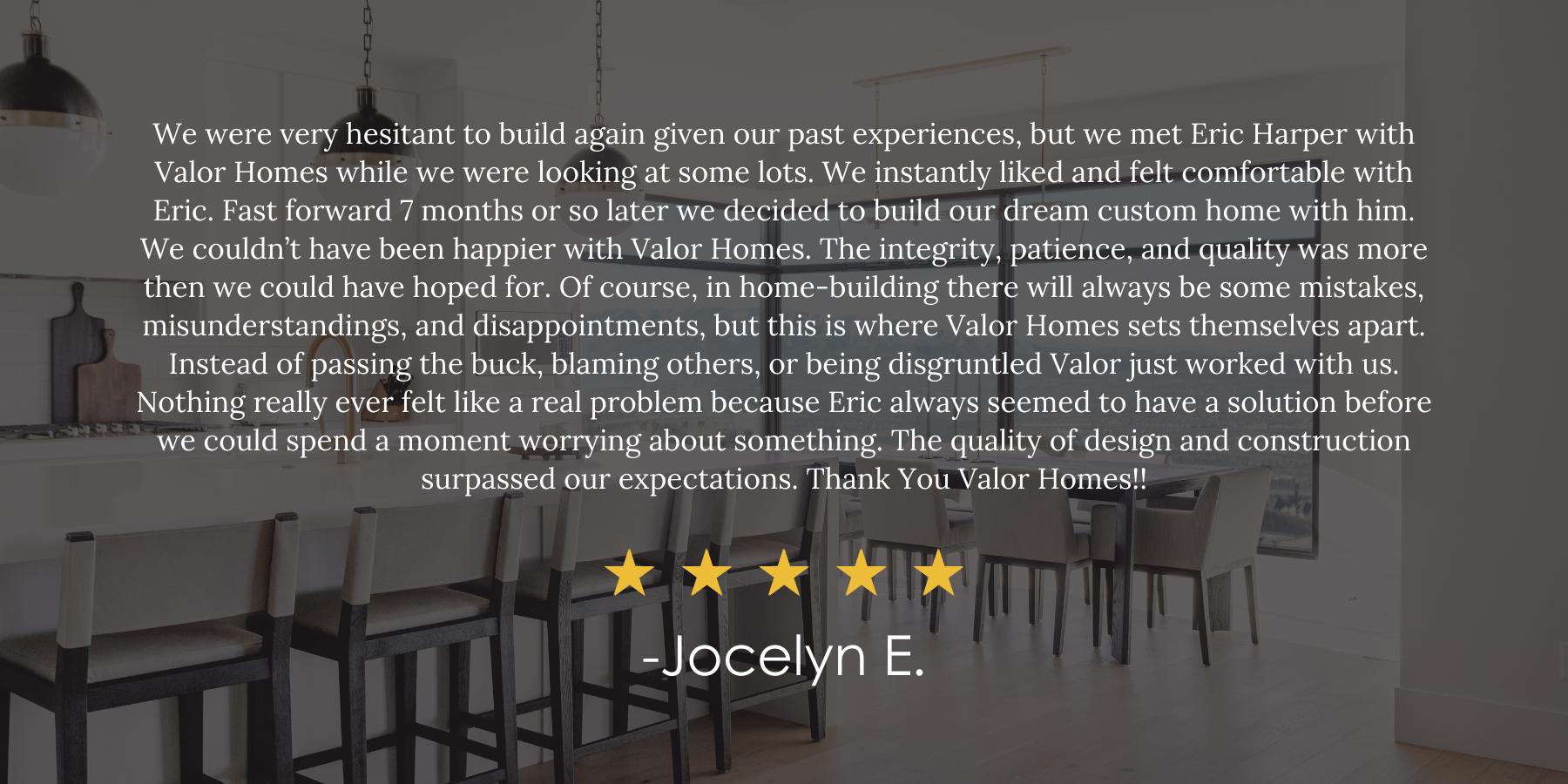 Valor Homes - Building Your Dream Home
